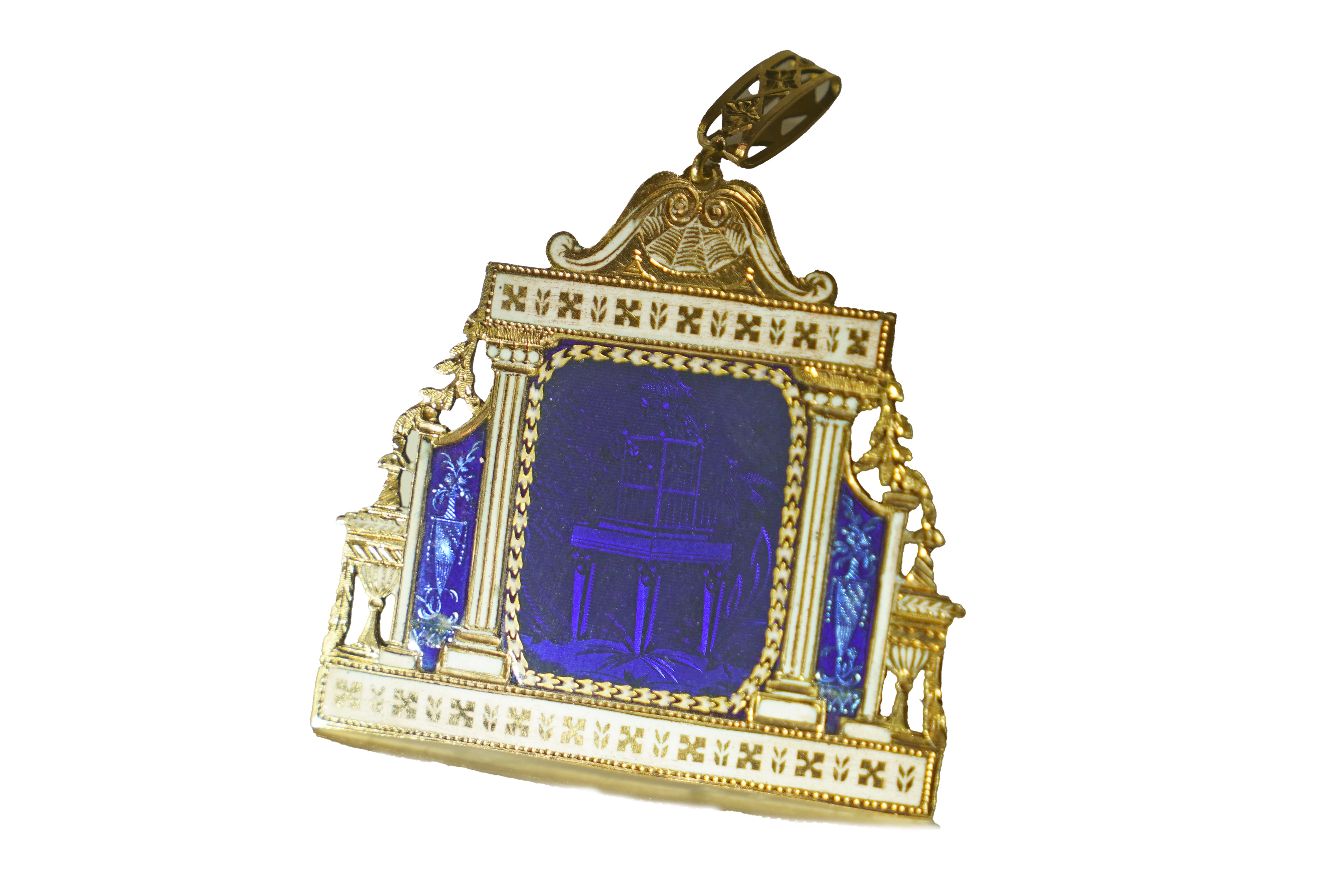 Museum Worthy French Revolution Secret Message Pendant – The Three Graces