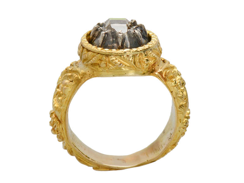 Tradition - Georgian Table Cut Diamond Ring – The Three Graces